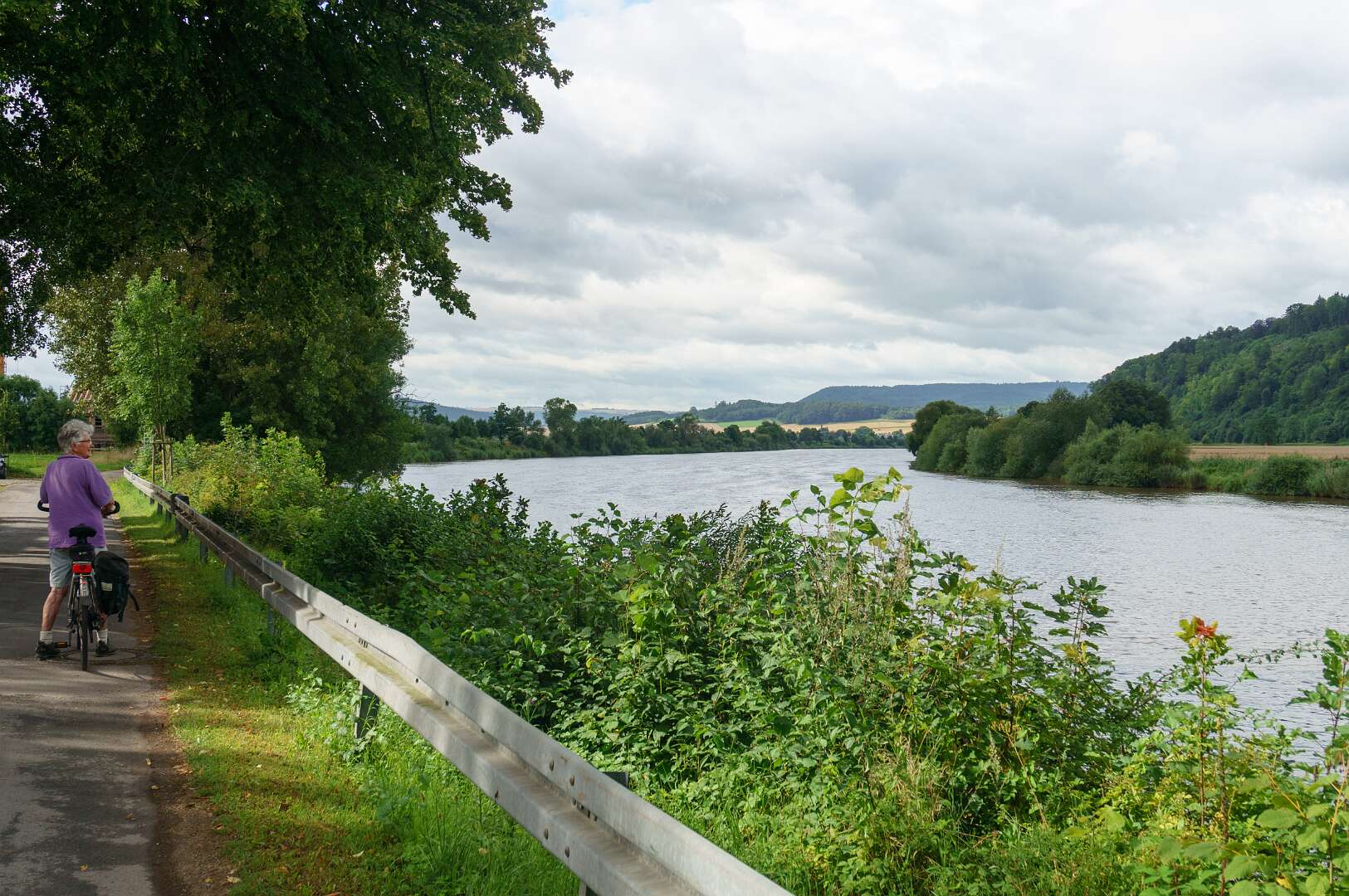 Fietstocht langs de Weser