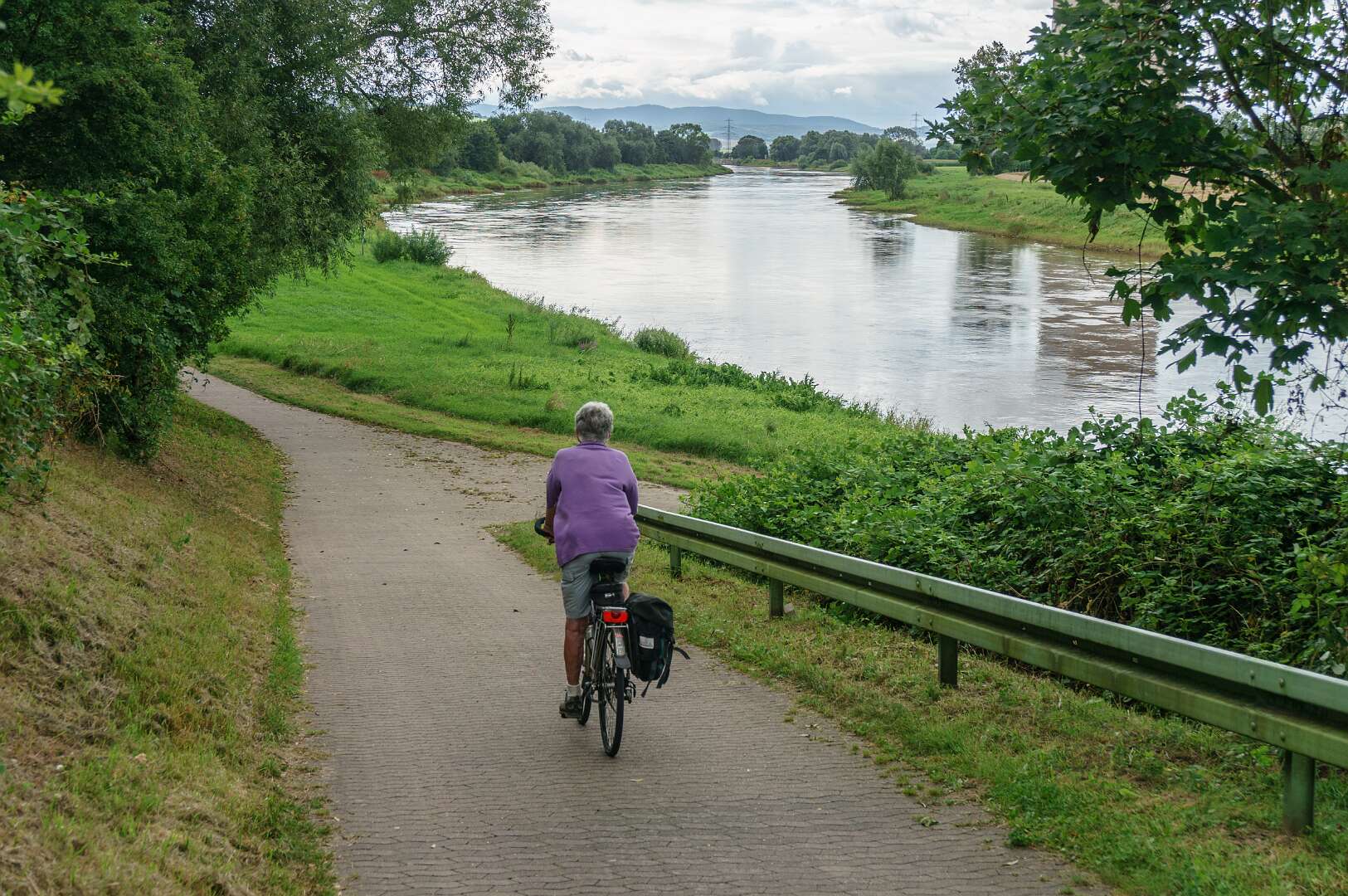 Fietstocht langs de Weser